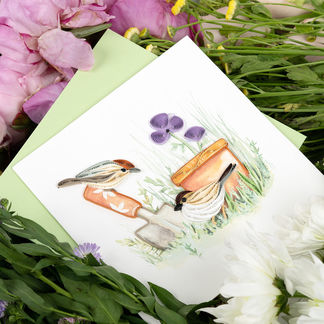 Handcrafted Treble Clef Greeting Card | Quilling Card¨