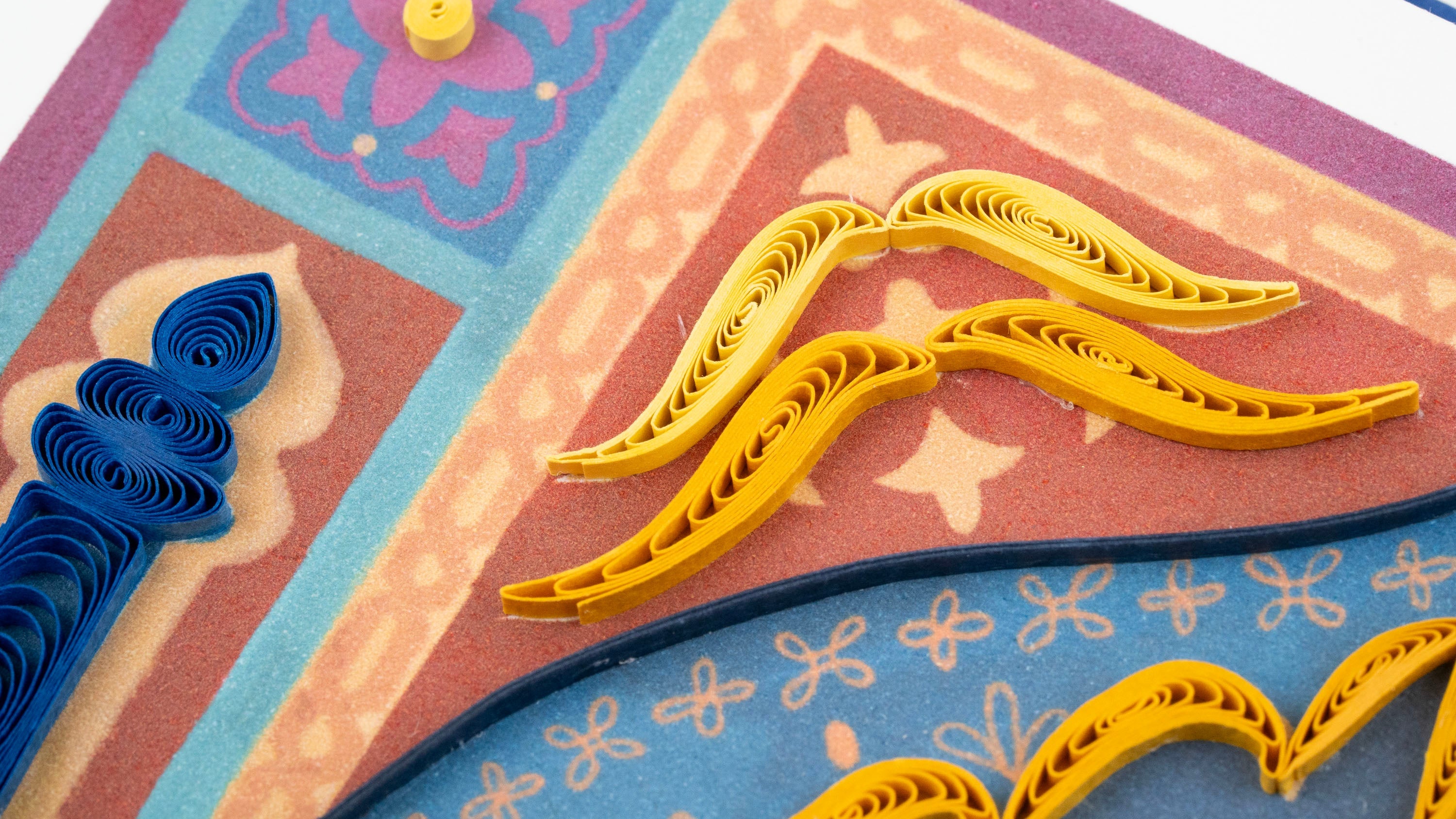 Quilled Decorative Archway Greeting Card – Quilling Card