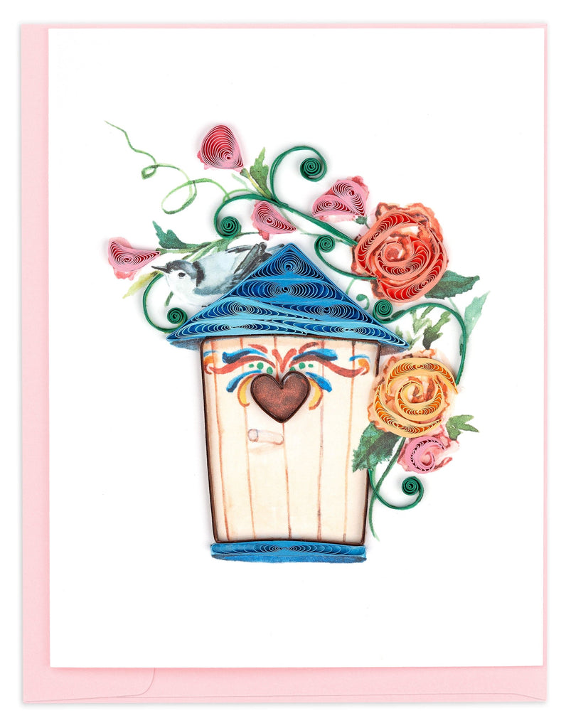 Quilled Birdhouses Note Card Box Set – Quilling Card