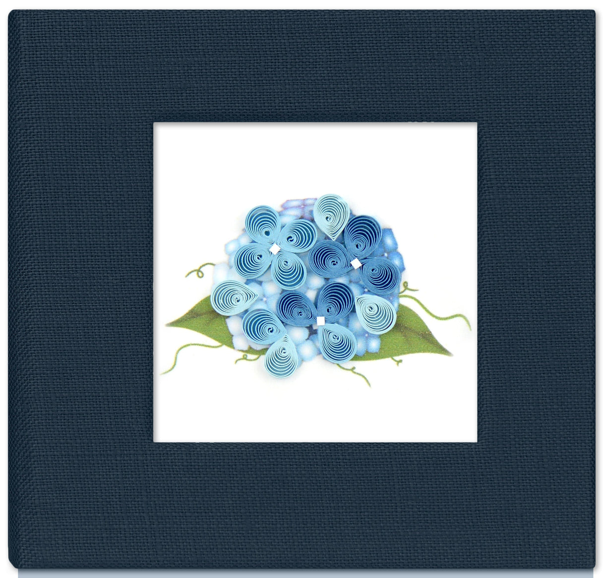Handcrafted Hydrangea Sticky Note Pad Cover | Quilling Card¨