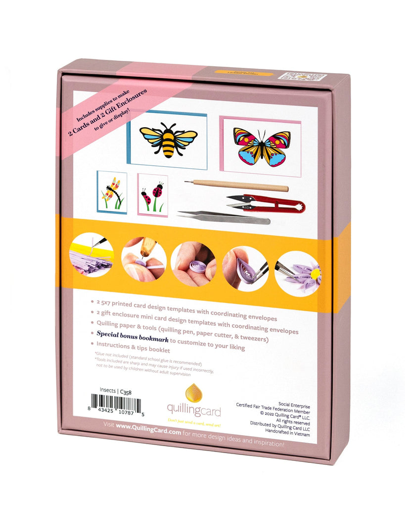 Create-a-Quill DIY Quilling Kit | Insects – Quilling Card
