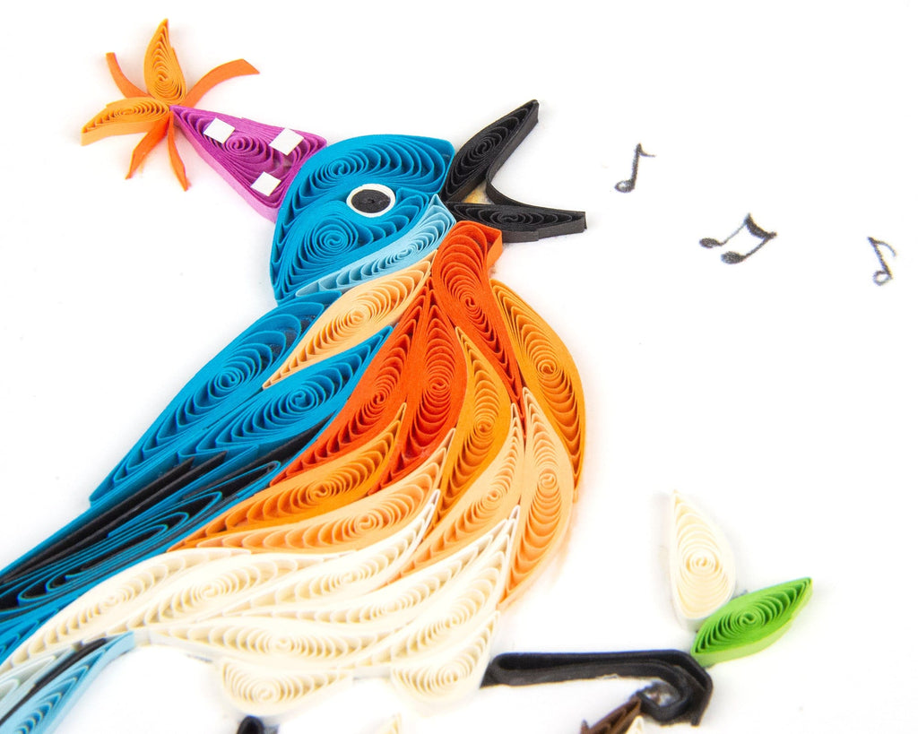 Handcrafted Happy Hatch Day Birthday Card | Quilling Card¨