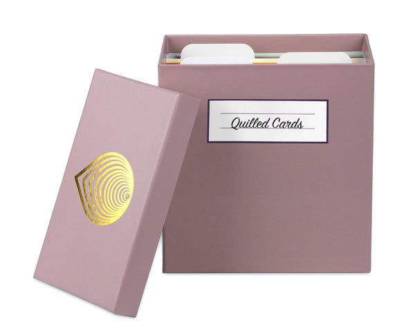 Quilling Card Storage Box