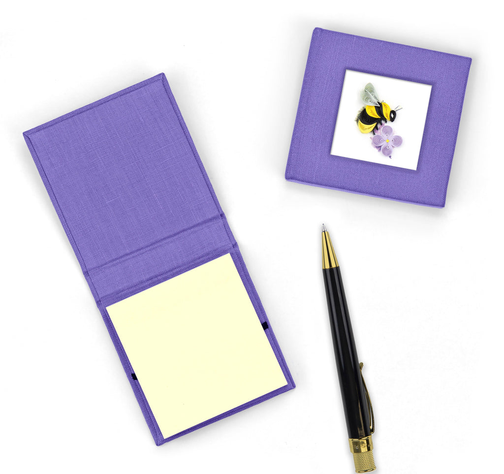 Handcrafted Bumble Bee Sticky Note Pad Cover | Quilling Card¨