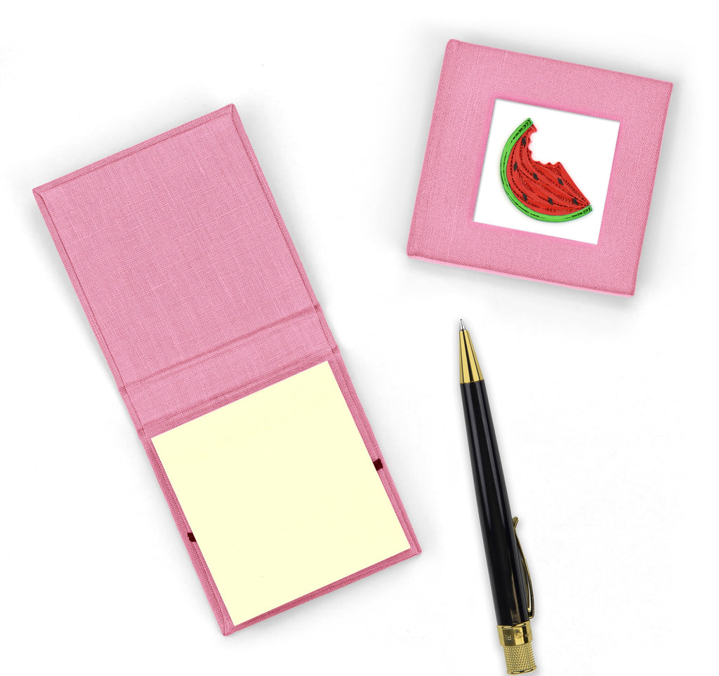 Handcrafted Watermelon Sticky Note Pad Cover | Quilling Card¨